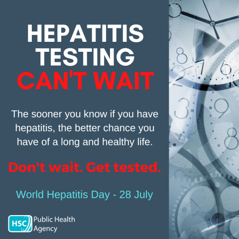 World Hepatitis Day 2022 – ‘I can’t wait!’ | HSC Public Health Agency