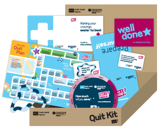 Sign up for a quit kit to increase your chances of stopping smoking ...